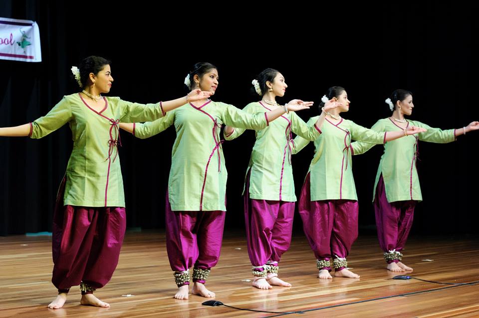 Kathak performance at Diwali at Fed Square - The Indian Sun