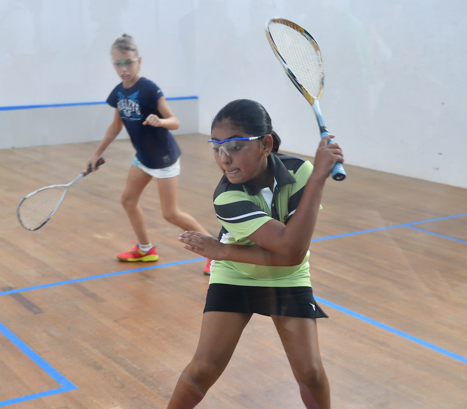 Indian origin Melbourne girl smash hit on squash court - The Indian Sun