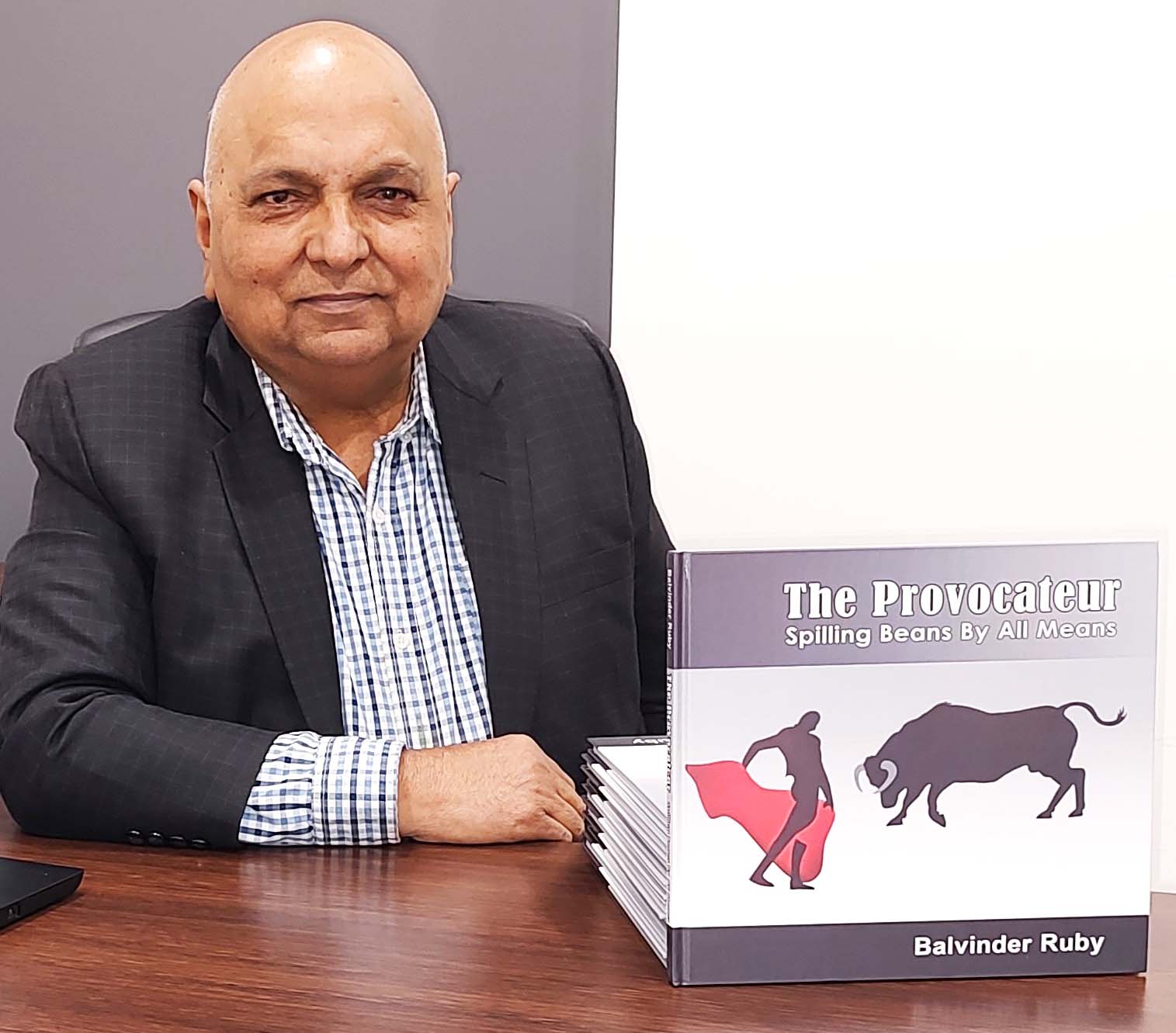 With a new book, Balvinder Ruby 'spills the beans' - The Indian Sun