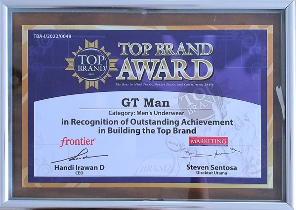 GT Man Wins Top Brand Award for Best Brand Performance, Positioning ...