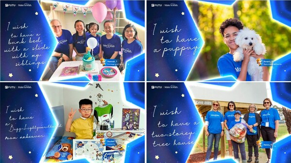 Futu partners Make-A-Wish fulfil unique wishes for four children living ...