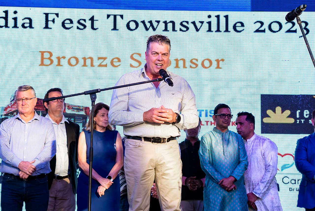 Aaron Harper secures Premier's support for India Fest