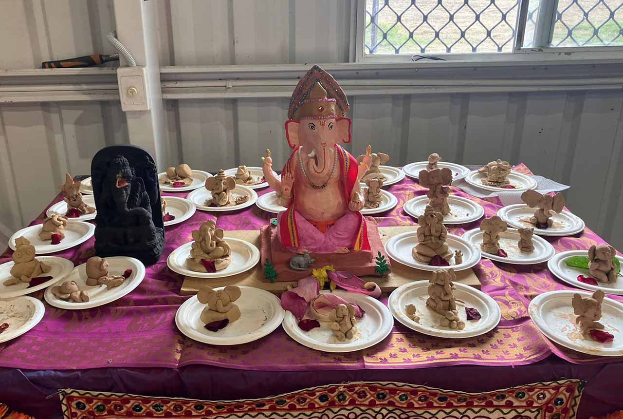 Ganesha idol-making and Onam Sandhya at Sri Siddhi Vinayak Cultural ...