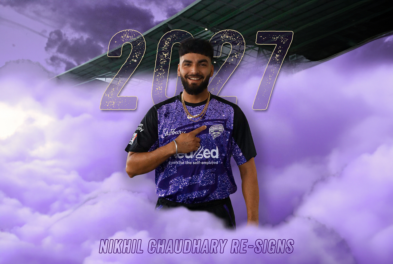 Nikhil Chaudhary: Hurricanes' shining star secures spot until 2026 ...