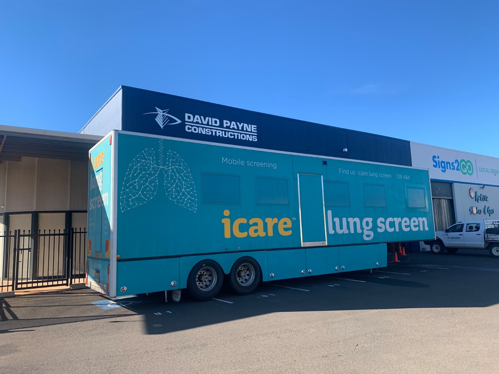 New lung health mobile clinic takes free screening to workers across ...