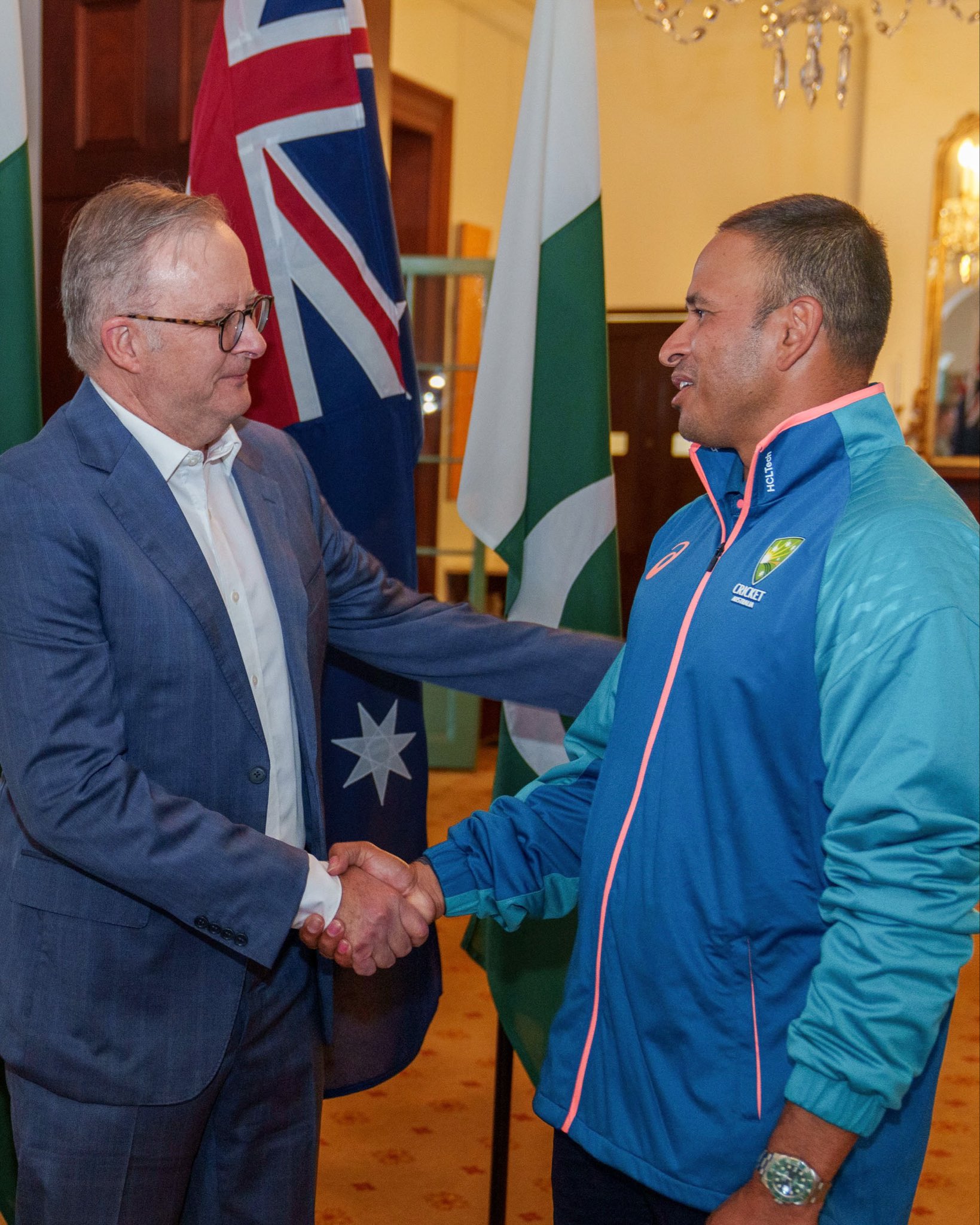 Prime Minister hails Khawaja as Australia gamble on pace-heavy XI for ...