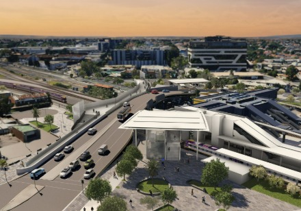 Construction begins on Melbourne Airport Rail Link works in Sunshine ...